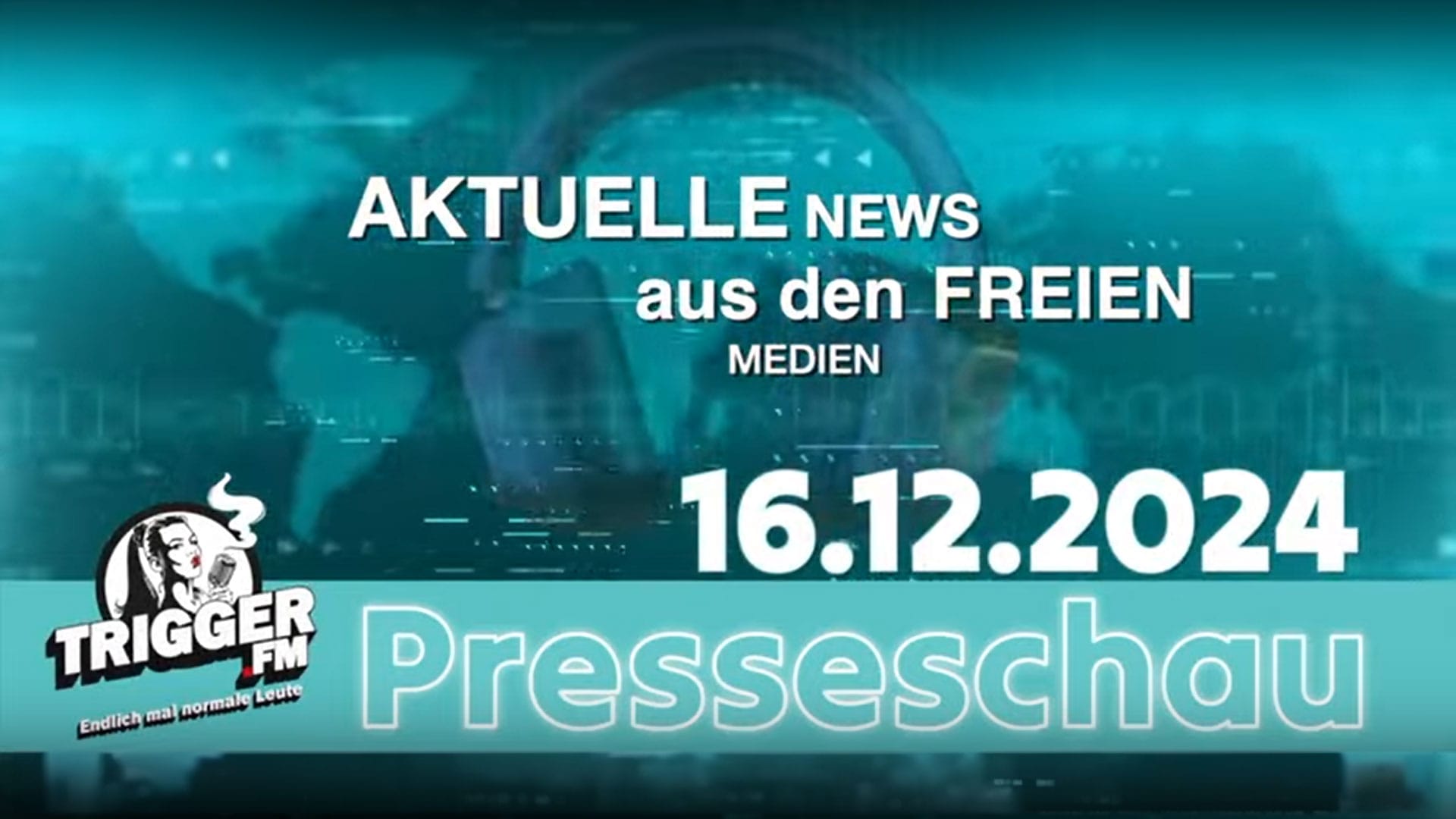 TriggerFM: Presseschau der freien Medien vom 16-12-2024