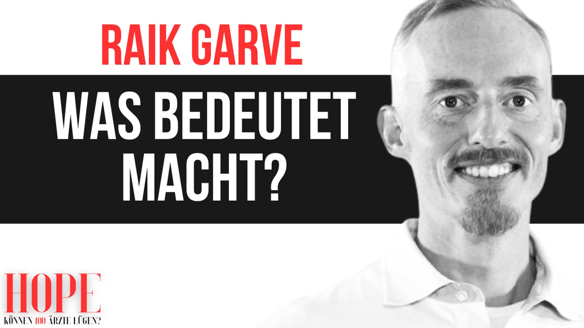 Interview mit Raik Garve – Was bedeutet Macht?