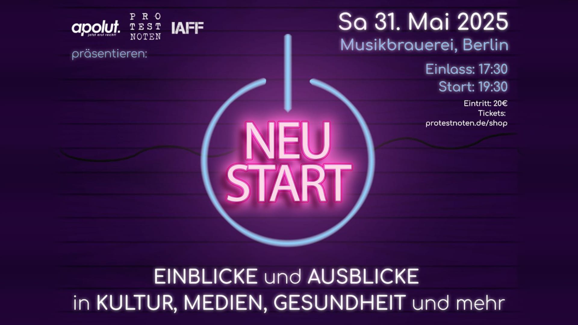 NEUSTART. Das Programm